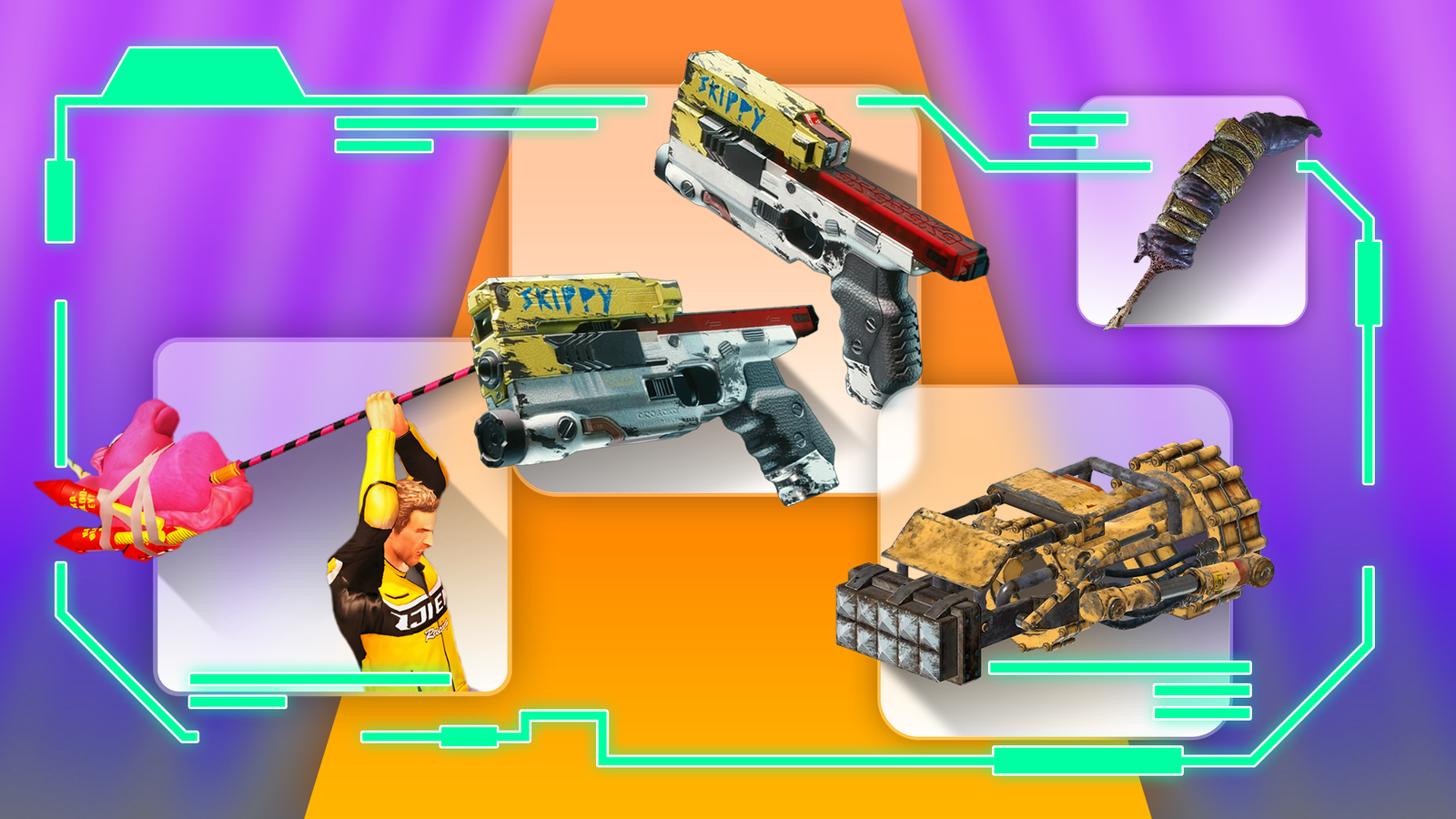 20 Wildest Weapons in Video Games