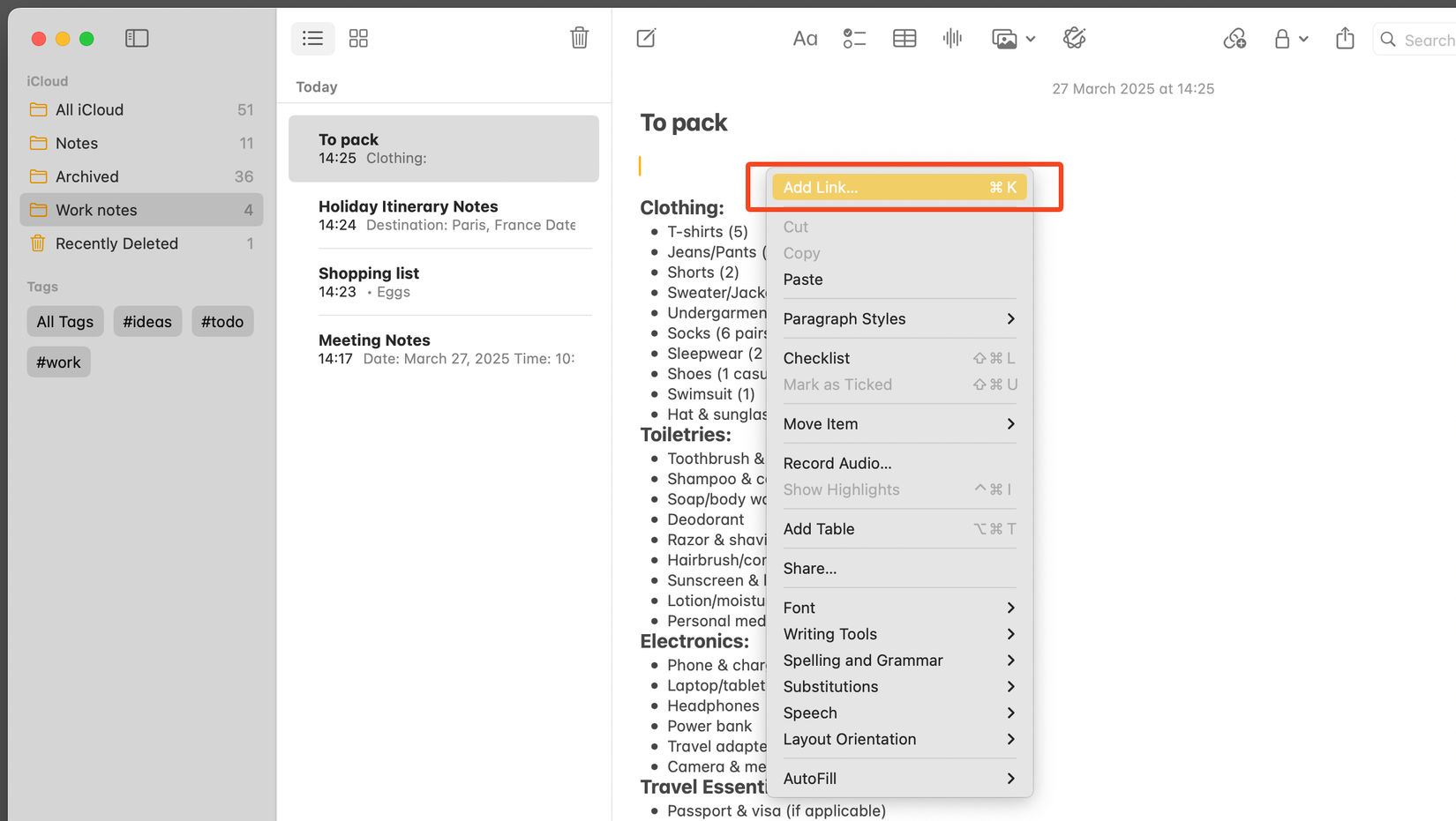 9 Quick Tips for Apple Notes on a Mac