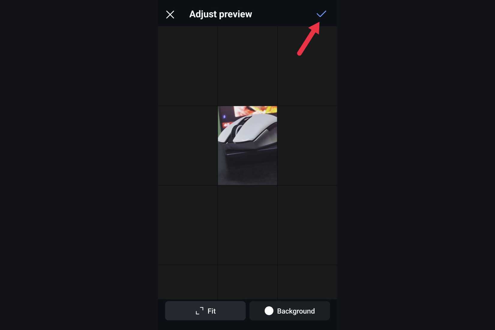How to Adjust Image Previews in Your Instagram Grid