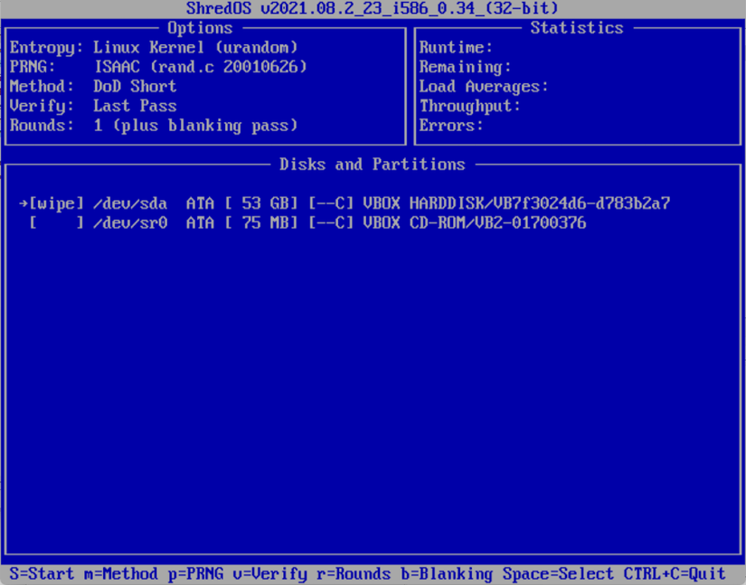 ShredOS: How to Securely Wipe a Hard Drive With Linux