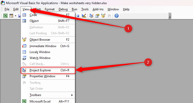 How to Completely Hide an Excel Worksheet