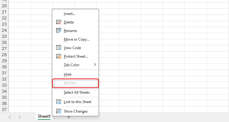 How to Completely Hide an Excel Worksheet