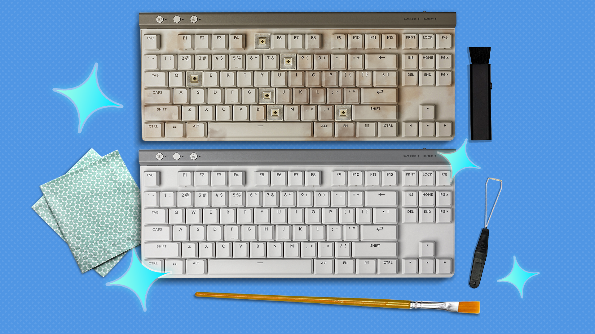 Don't Throw Out That Old Keyboard, Fix It Up Instead