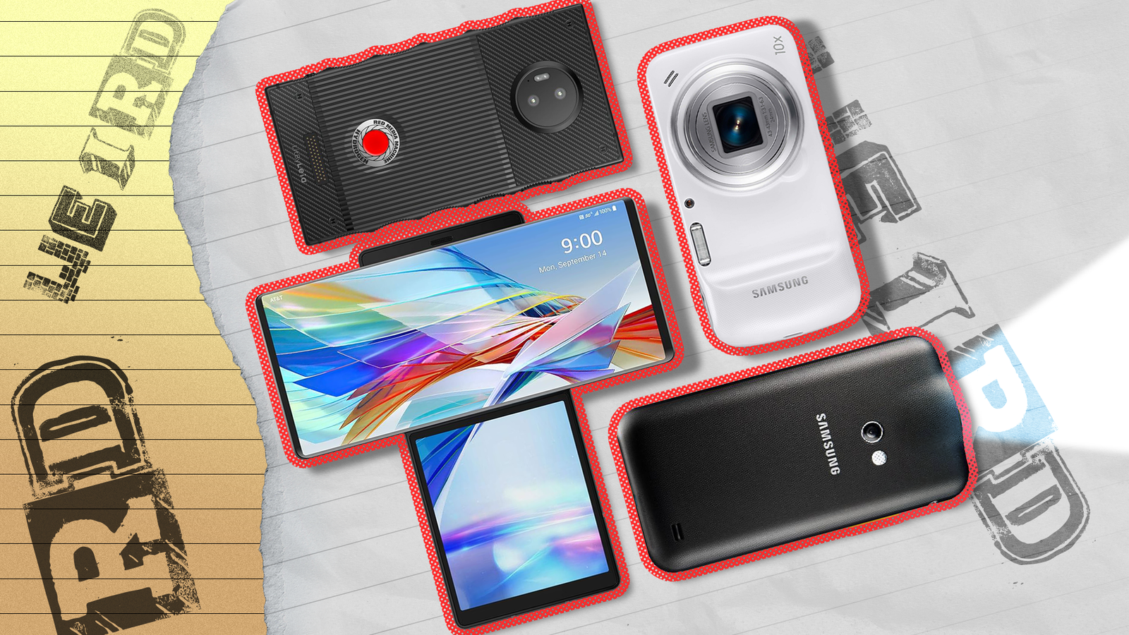 Phones Gone Wild: The 10 Strangest Features Ever Crammed Into a Smartphone