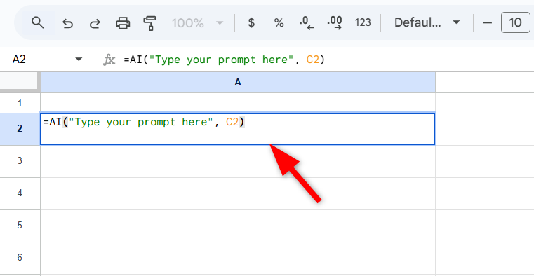 How to Use the AI Function in Google Sheets