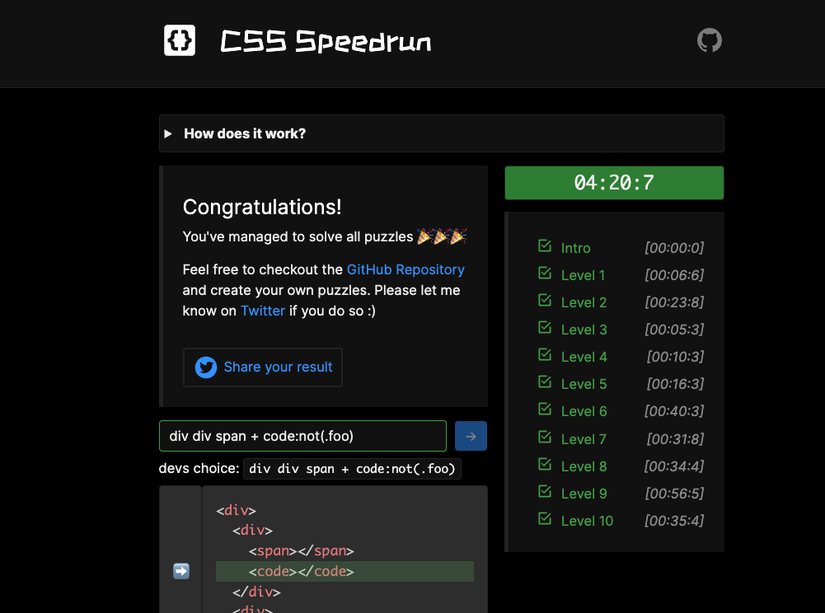 These 10 Fun Games Will Teach You Modern CSS