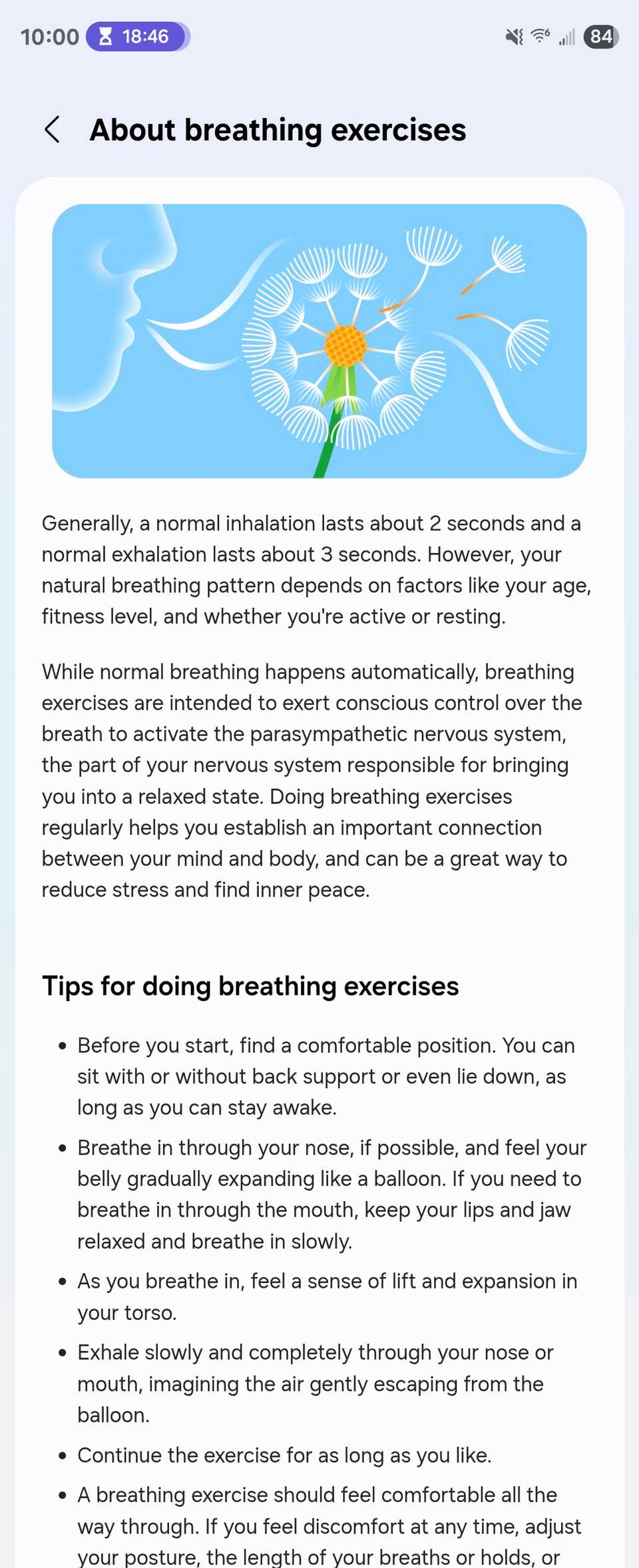 This Hidden Breathing App Is My New Favorite Thing About My Galaxy Watch
