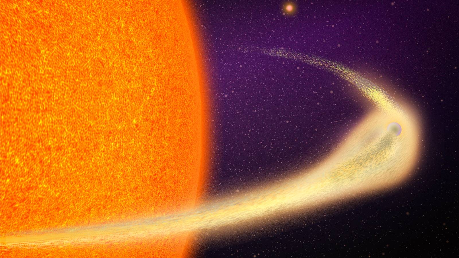 Scientists Catch Star Disintegrating a Planet, Creating a Comet-Like Tail
