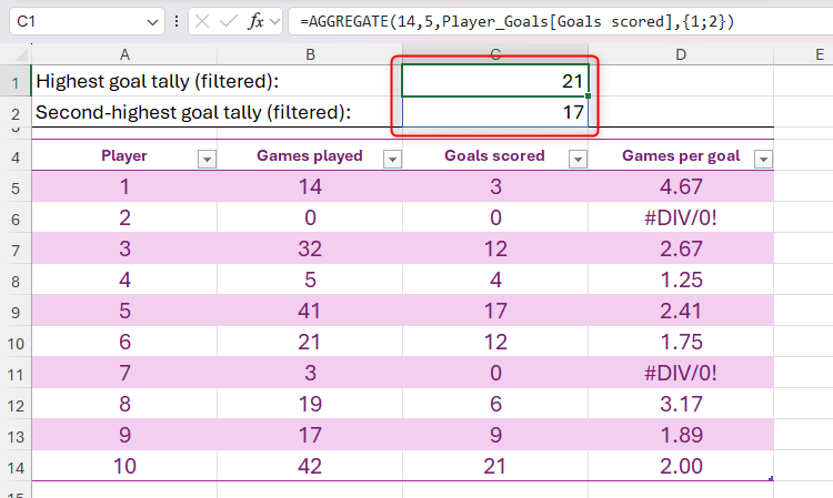 How to Use Excel's AGGREGATE Function to Refine Calculations