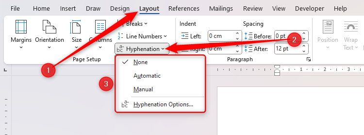How to Control Hyphens in Microsoft Word