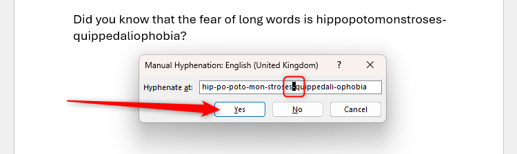 How to Control Hyphens in Microsoft Word