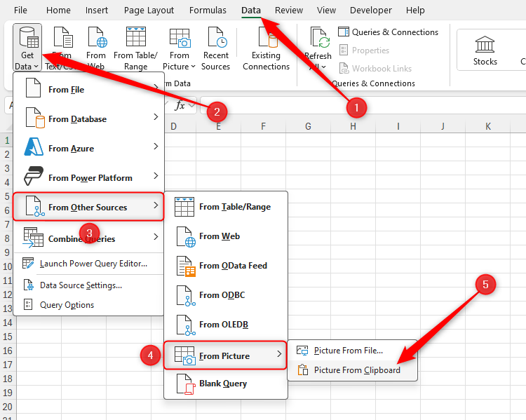 How to Turn a Screenshot Into Excel Data