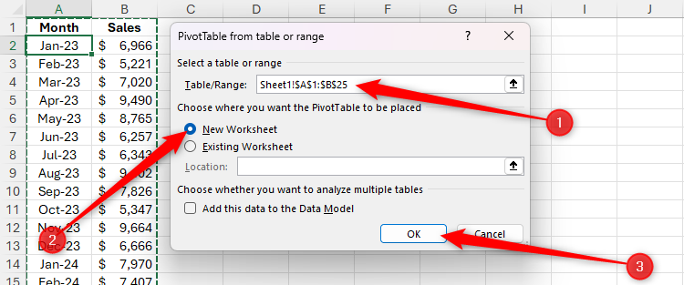 How to Create a Timeline Filter in Excel