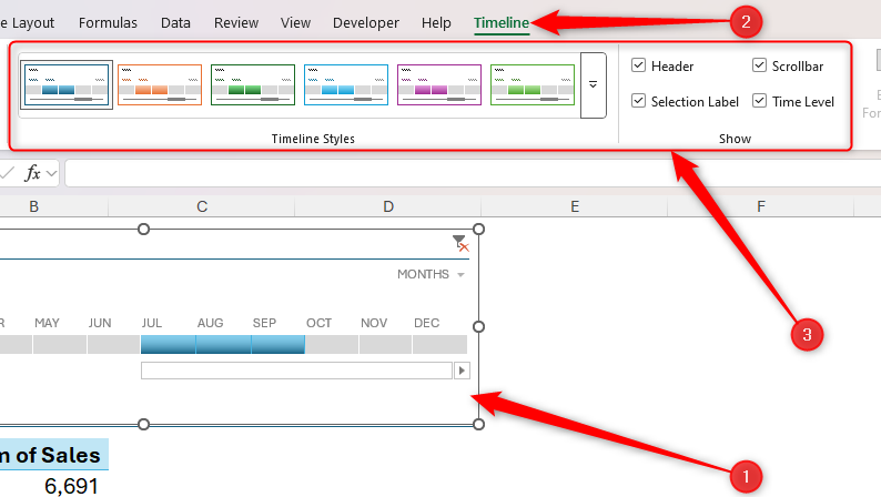 How to Create a Timeline Filter in Excel