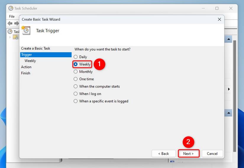 How to Schedule Your Windows 11 PC to Auto-Restart Once a Week