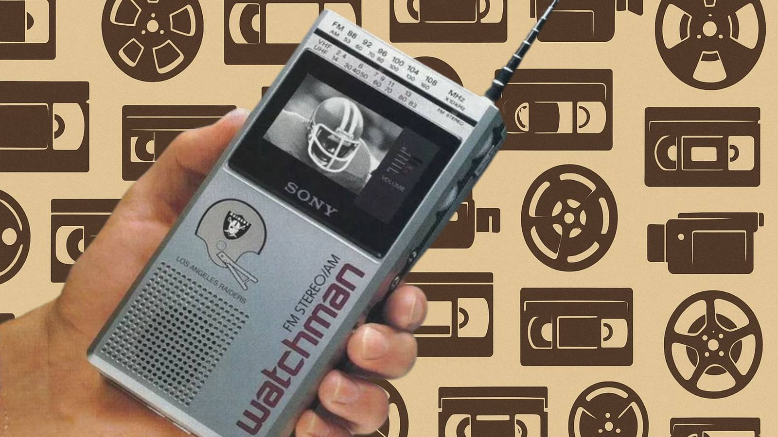 I'm In Love With These Retro Sony Watchman Pocket TVs