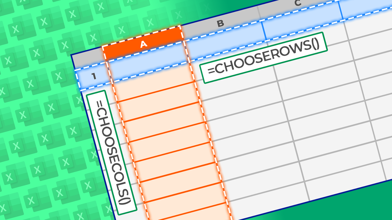 How To Use The Choosecols And Chooserows Functions In Excel To Extract Data