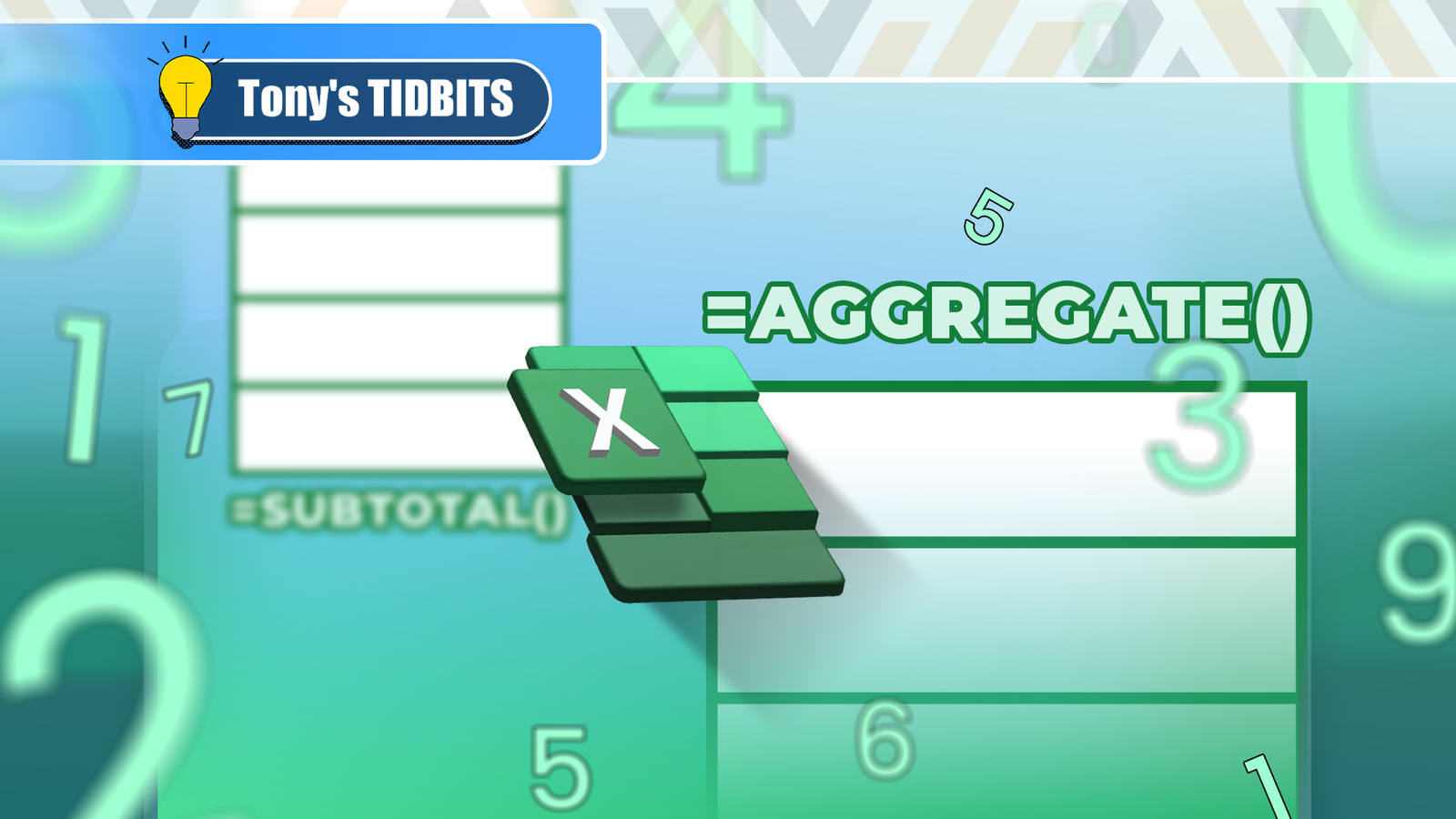 SUBTOTAL vs. AGGREGATE in Microsoft Excel