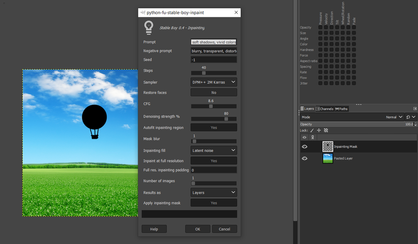 How to Get AI Generative Fill for Free With GIMP