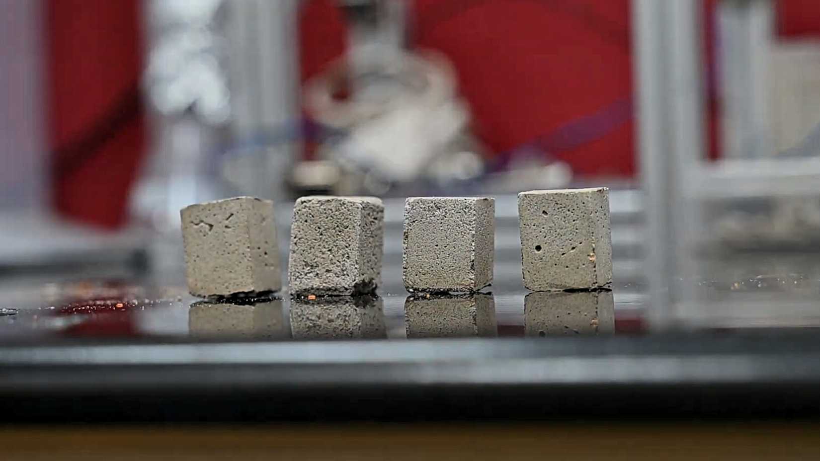 Bacteria and Beans Could Be the Secret Sauce for Moon Bricks