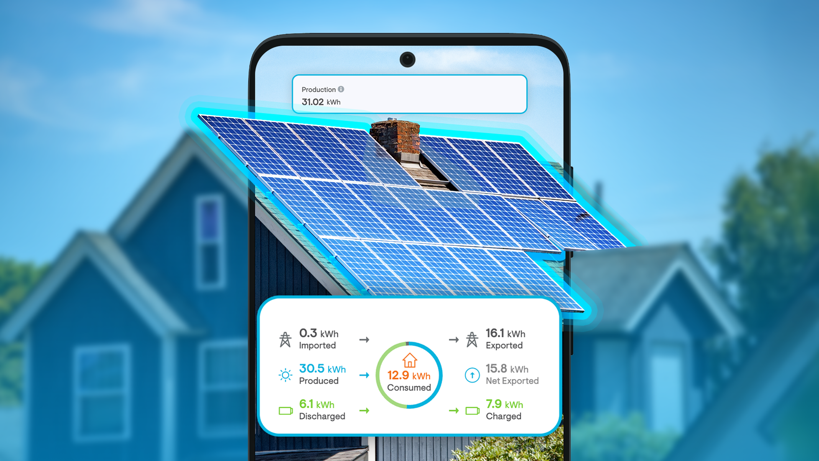 What It's Like Viewing Solar Panels Through an Android App