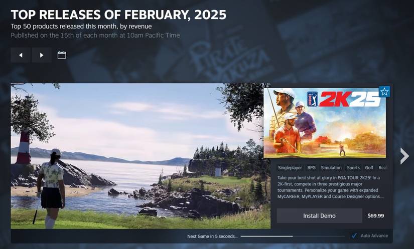 Steam Will Now Show You Best-Sellers Going Back 21 Years