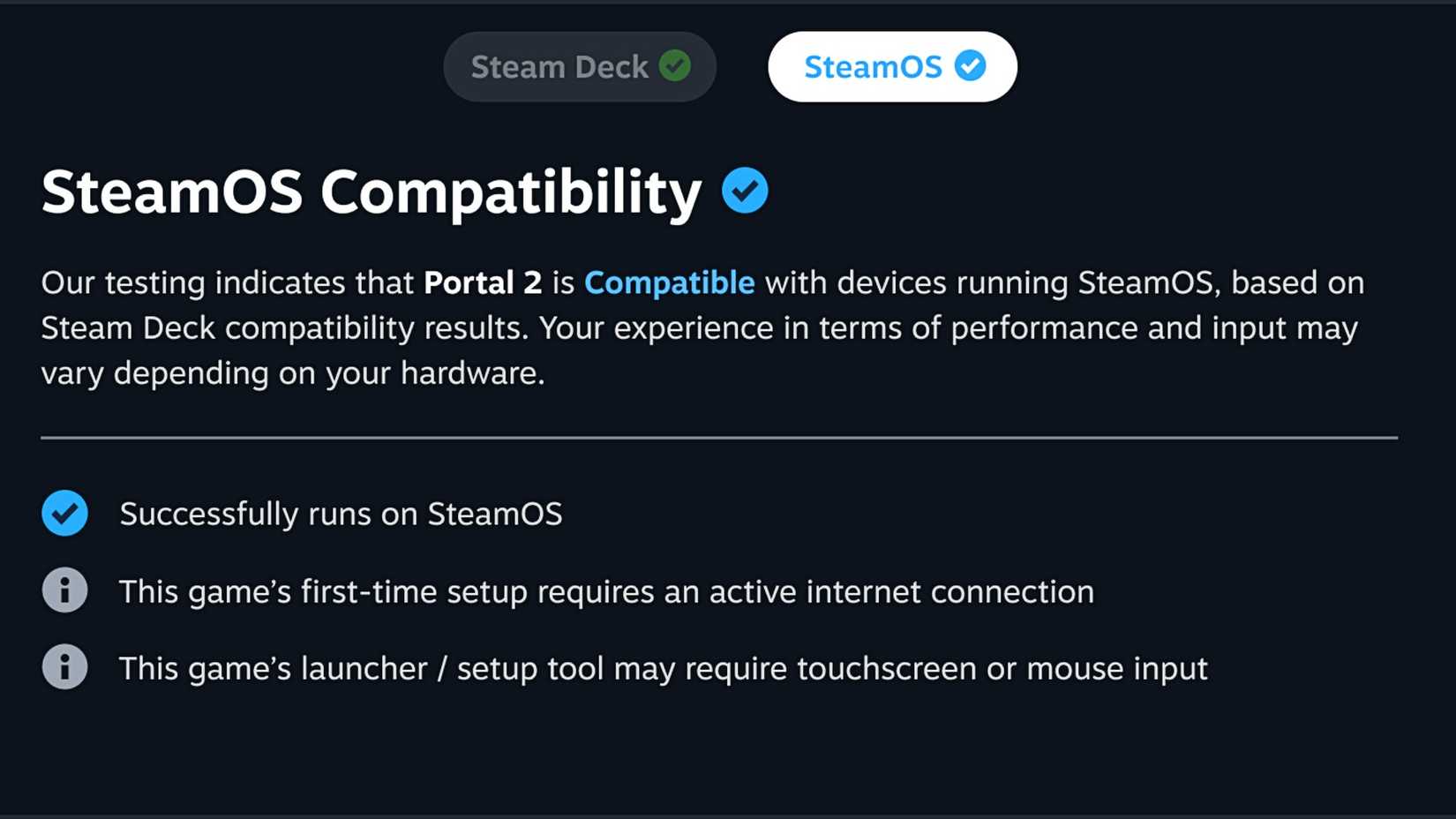 Steam Games Now Have 'SteamOS Compatibility' Scores