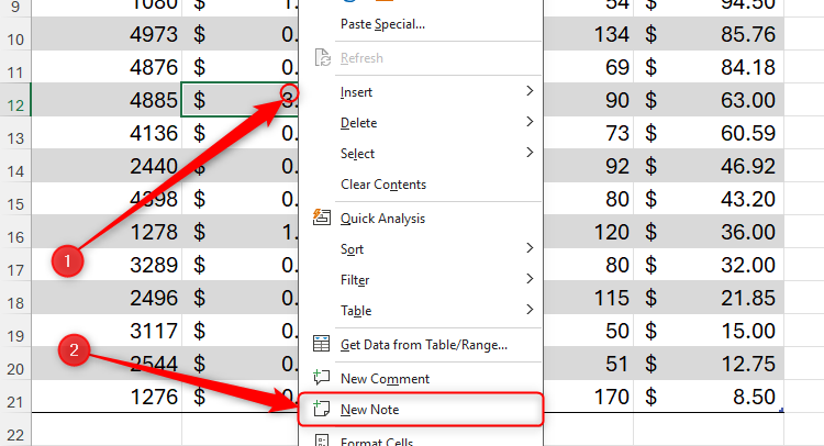 How to Make Notes Adapt to Your Excel Spreadsheet Layout