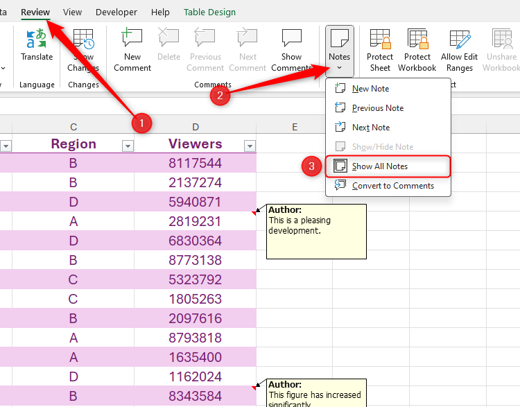 Comments vs. Notes in Microsoft Excel: What's the Difference?