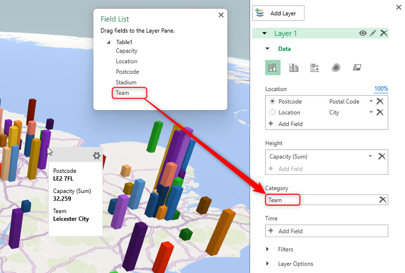 How to Visualize Your Geographical Data in Excel With Interactive 3D Maps
