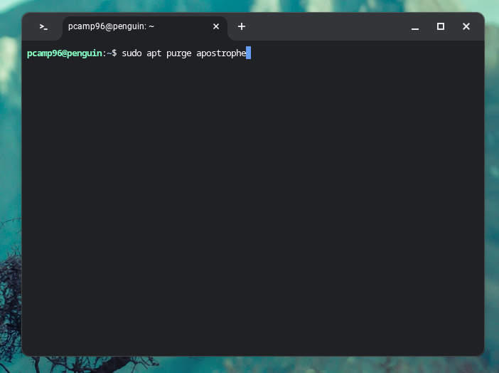 How to Uninstall a Linux App on a Chromebook