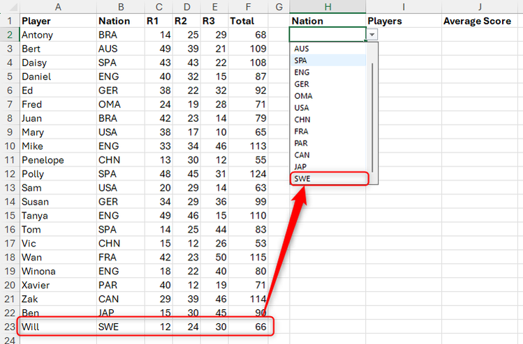 How to Create a Drop-Down List from a Column of Data in Excel