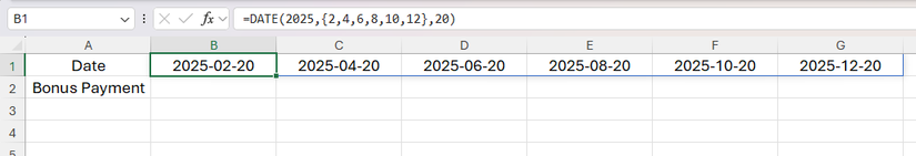How to Use Parentheses, Square Brackets, and Curly Braces in Microsoft Excel
