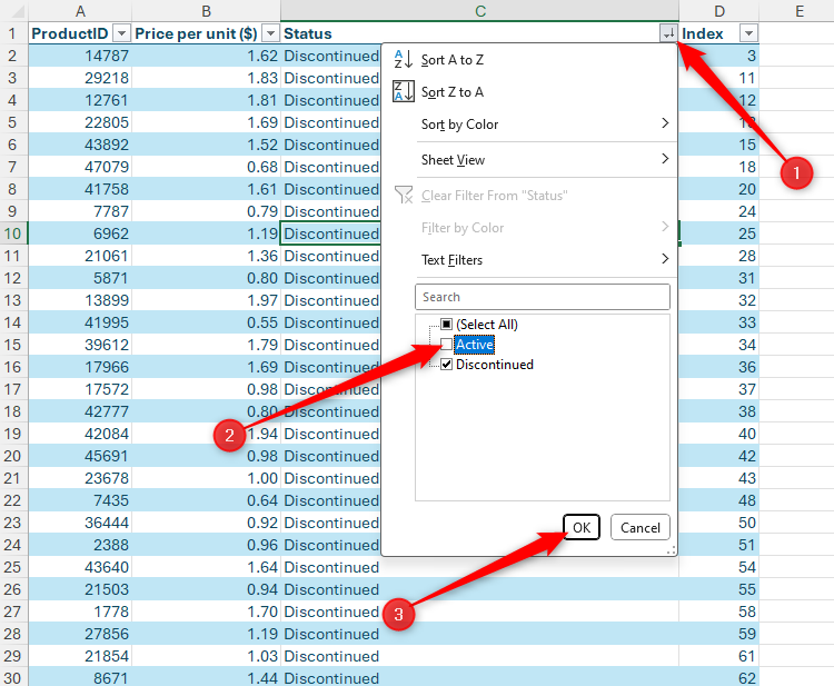 How To Delete Rows From A Filtered Range Without Crashing Excel