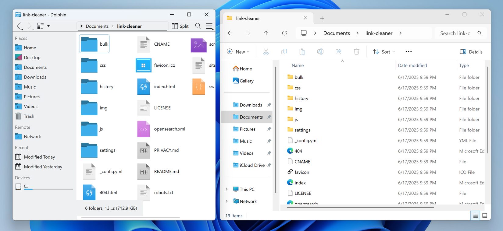 You Can Get KDE's Dolphin File Manager on Windows, and It’s Weird