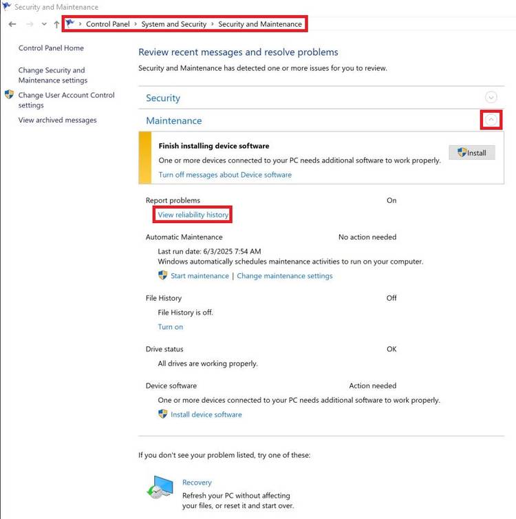 How to Use Windows Reliability Monitor