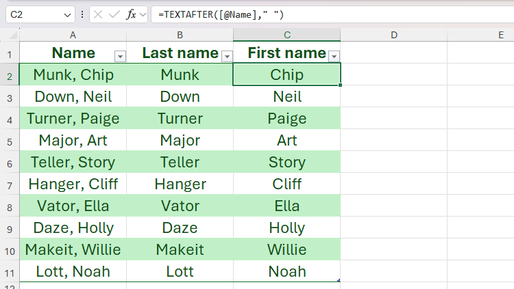 I Love Using Excel Tables, but I Wish Microsoft Fixed One Major Problem