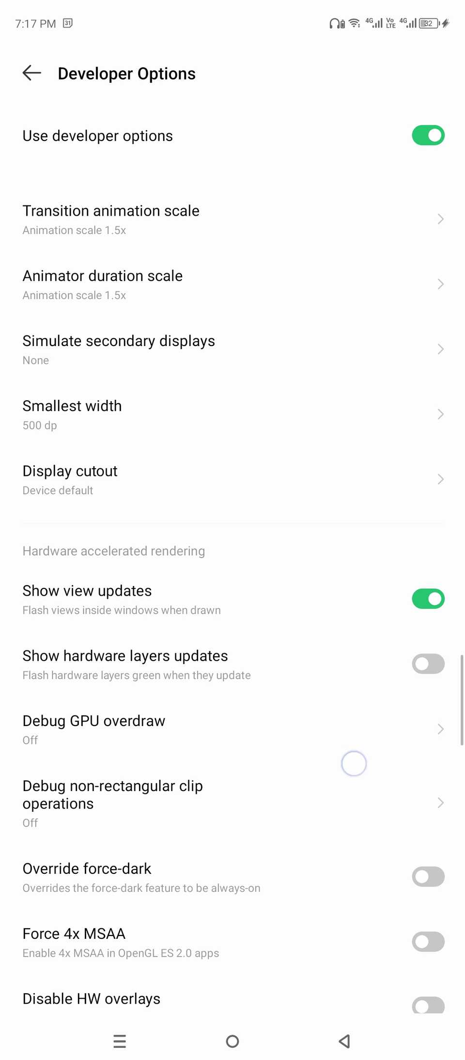 Every Android Developer Option Explained