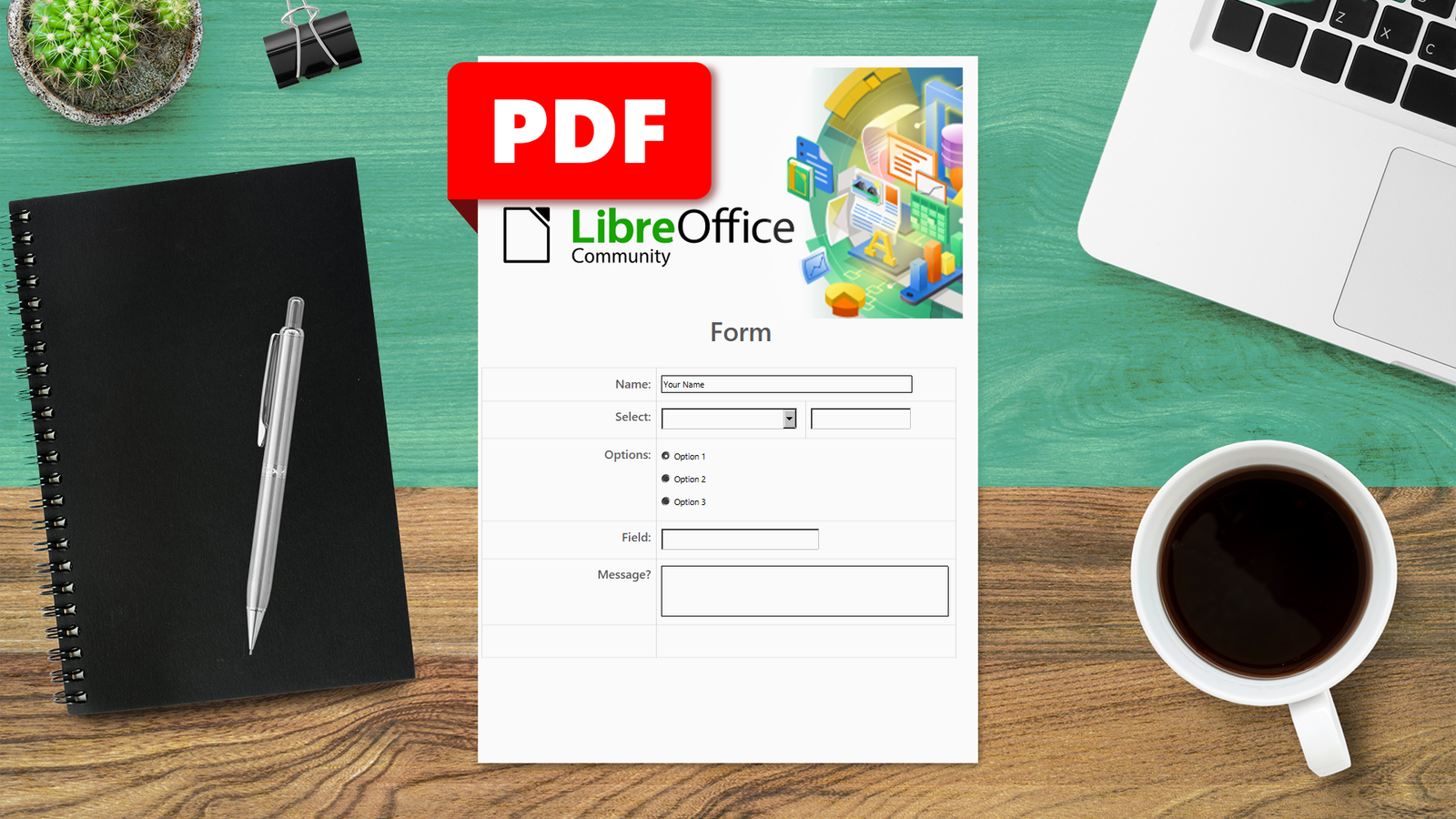 How To Create Editable PDFs With LibreOffice