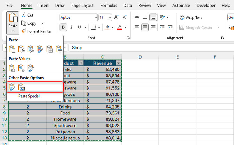 Excel’s Camera Tool vs. Paste as Linked Picture: What's the Difference?