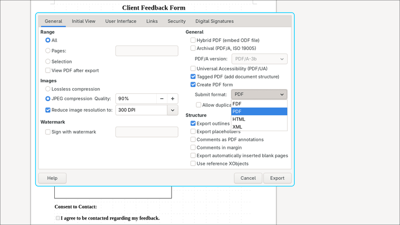 How To Create Editable PDFs With LibreOffice