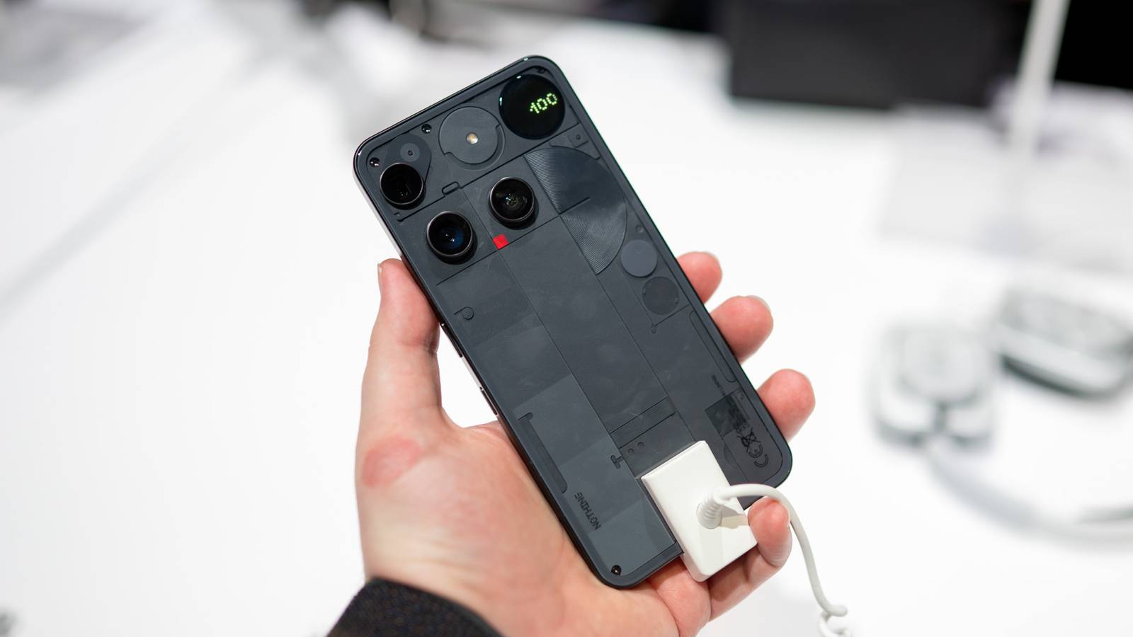 Nothing Phone (3) Is Here, Replaces LED Lights With 'Glyph Matrix' Panel