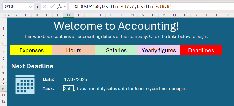 Your Microsoft Excel File Needs a Homepage Worksheet