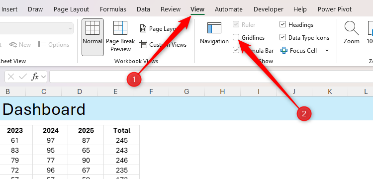 Creating a Dashboard in Microsoft Excel? Paste Your Data as a Linked Picture