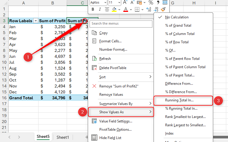 Creating Running Totals In Excel Is Easier Than You Think