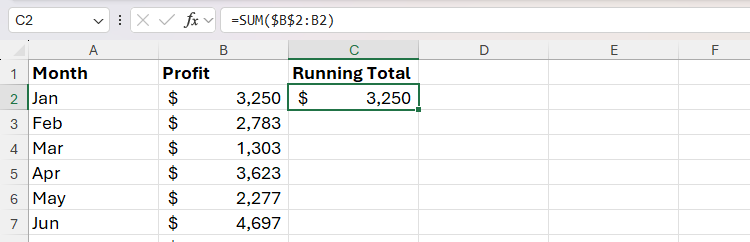Creating Running Totals in Excel Is Easier Than You Think