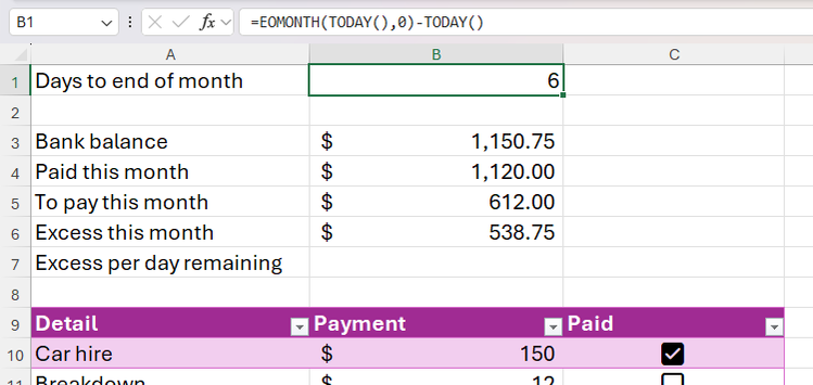 EOMONTH Function: How to Calculate Any Month-End Date Easily