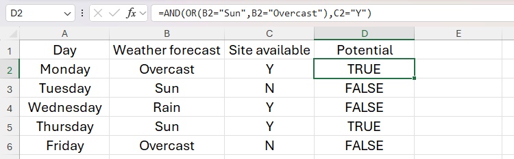 How to Use Boolean Logic in Microsoft Excel