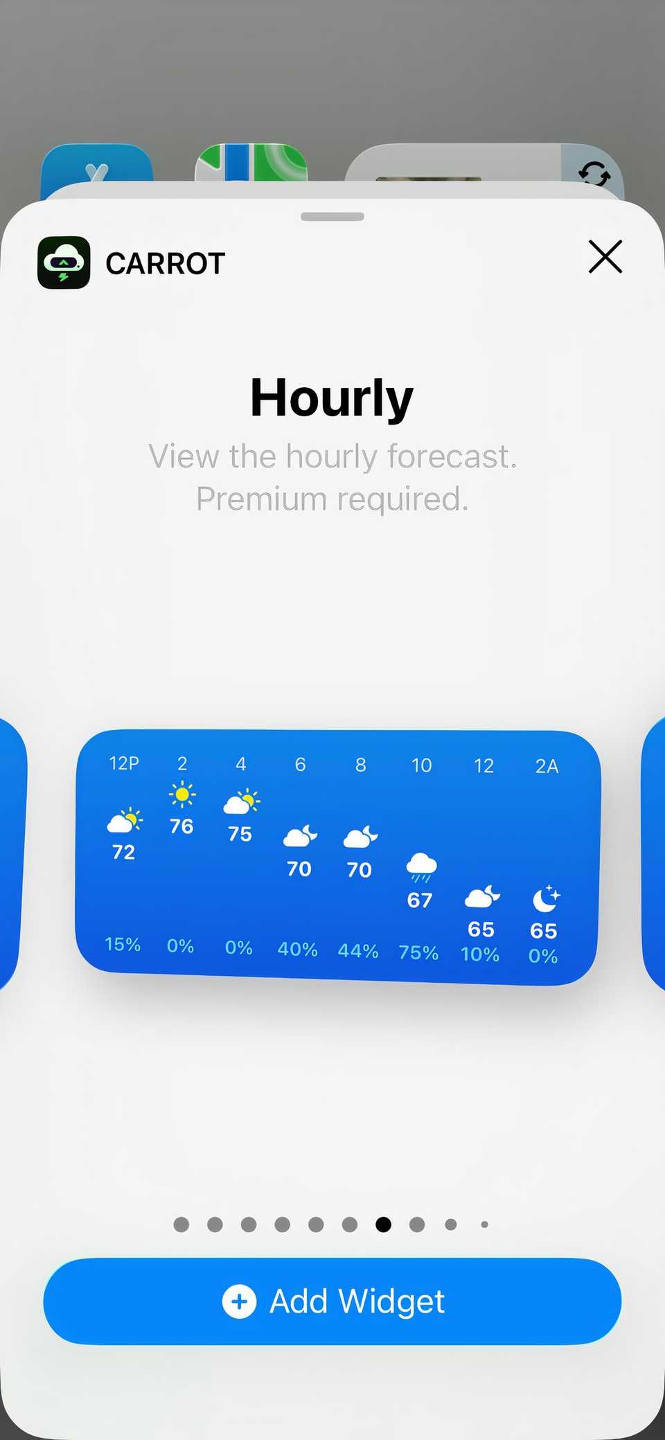 I Finally Found the Best iPhone Weather Widget