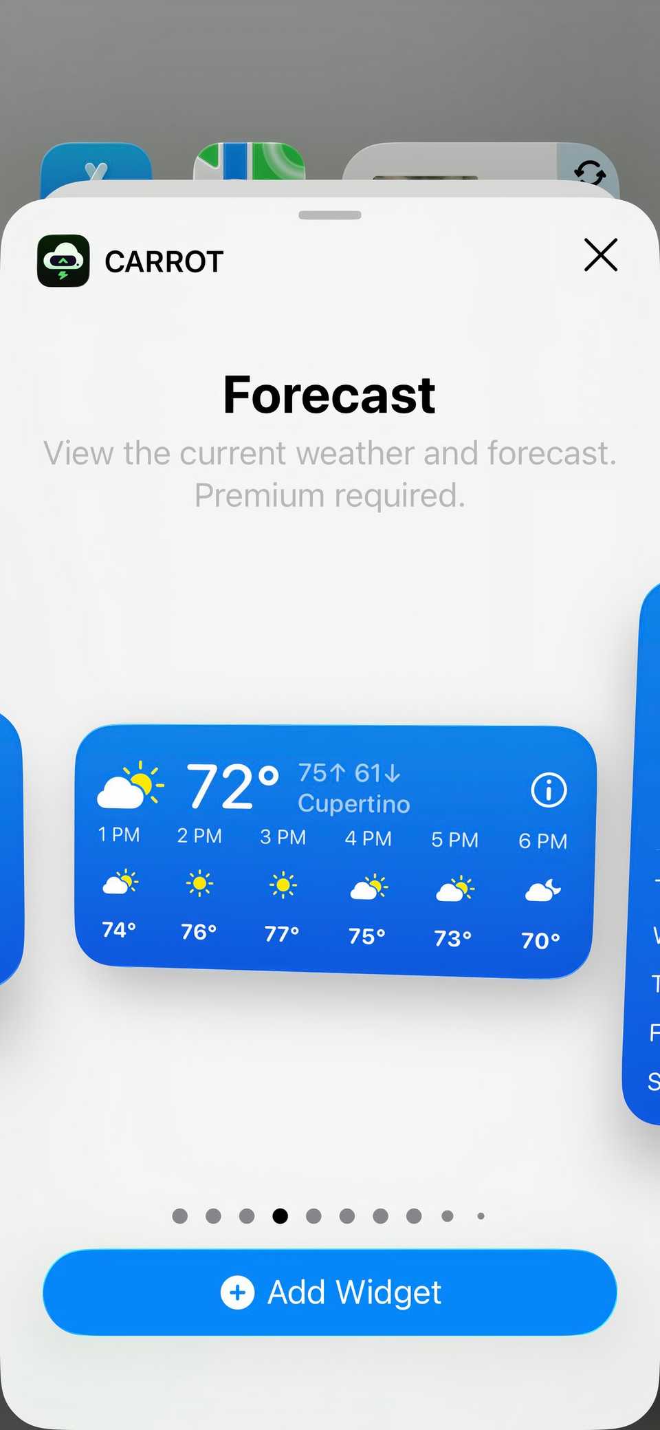 I Finally Found the Best iPhone Weather Widget